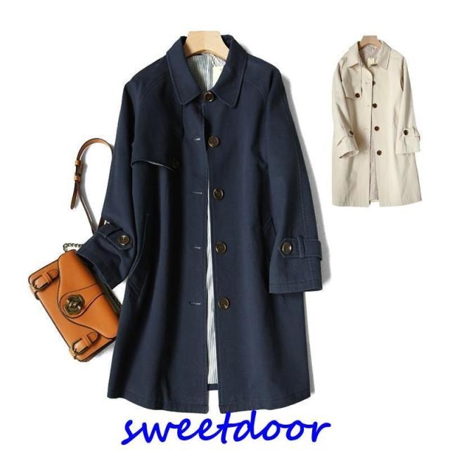 40代 防寒 2023新作 春 暖かい 50代 防風 おしゃれ 30代 無地 レディース 秋 軽い コート 冬 ロングコート スプリングコート トレンチコート 通勤