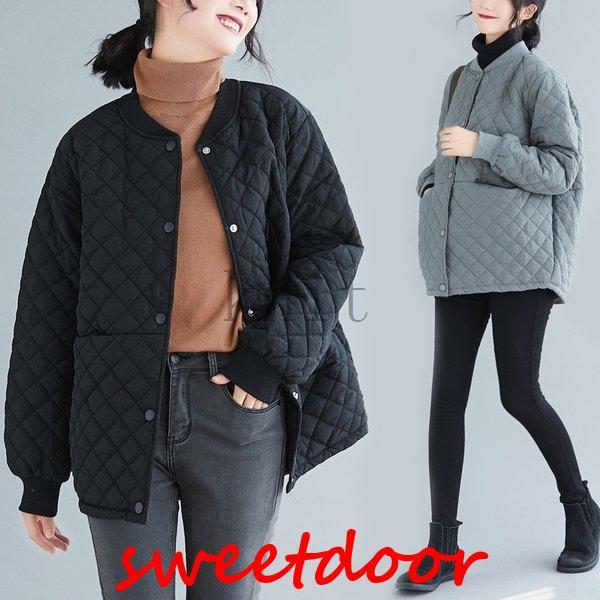 ジャンパー冬40代50代60代シニアアウターレディース着やせ大きいサイズあったかいブルゾン2852