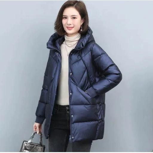 ダウンコート レディース ロング ミドル丈 アウター 中綿 きれいめ 20代 30 ，40 50代 秋 冬 上品 防寒 通勤 お洒落 ファー フード 体型カバー