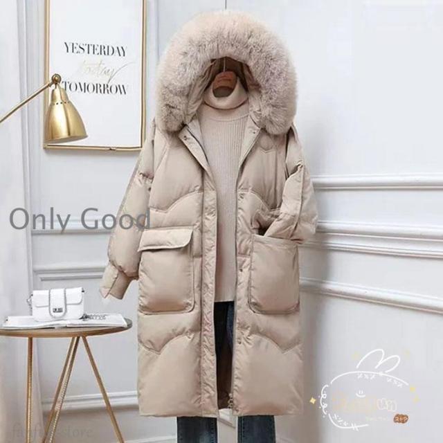 ダウン90% 秋冬　ダウンコート レディース ダウンコート ミドル丈　フード付き レディース ダウンジャケット ミドル丈　コート アウター ダウン 軽量
