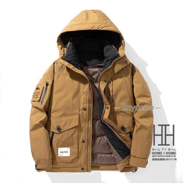 【爆買】ダウンジャケット メンズ おしゃれ ダウン メンズ大きいサイズ 軽量 暖かい フード 防寒着 メンズアウター 冬 メンズ アウター ジャンパー