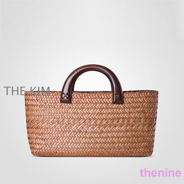 かごバッグ レディース トートバッグ 麦わらバッグ ピクニック 海 ビーチ 夏バッグ 麦わらバッグ 軽量 かわいい 草編みバッグ　オシャレ