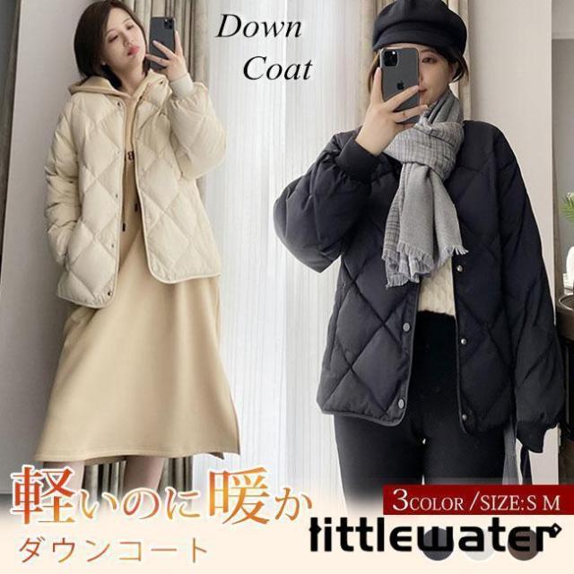 ダウンコート ライトダウンキルトショートブルゾン ダウンジャケットレディース ライトダウンジャケット軽量 薄手