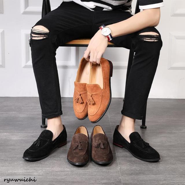 タッセルローファー 3E メンズ ローファー メンズ ビジネスシューズ スリッポン ローファー ペニー シューズ カジュアルシューズ 結婚式