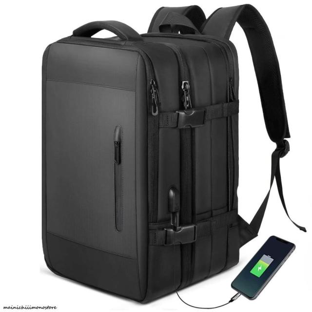 リュックサック ビジネスリュックメンズビジネスバッグリュック 防水大容量 バックパック ショルダーバッグデイパックパソコンバッグキャリーサポーター