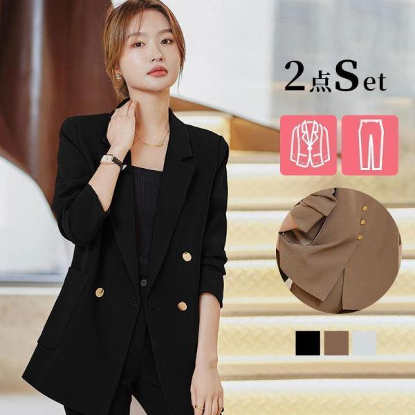 【爆買】卒業式 服 母 服装 パンツスーツ セレモニースーツ 卒園式 ママ 入学式 スーツ レディース 母親 パンツ 2点セット セットアップ 40代 50代 30代 OL