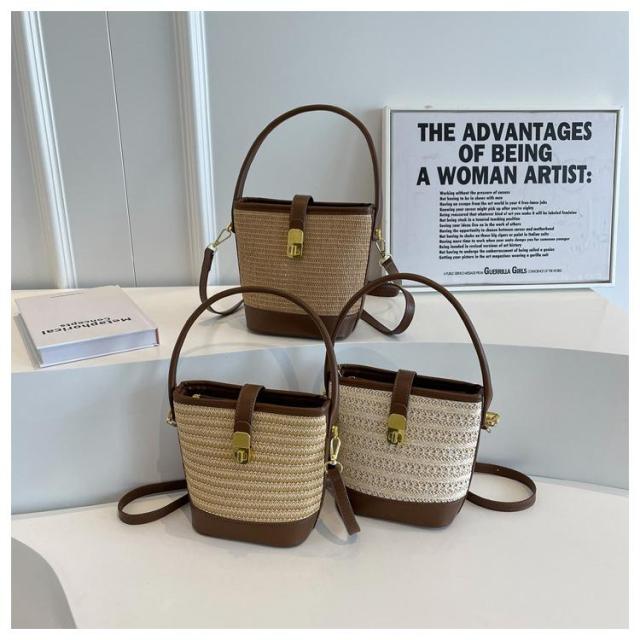 ハンドバッグ 草 カゴバッグ ショルダーバッグ サマーバッグ かごバッグ 肩掛け カゴバッグ かごバッグ レディース バッグ 手提げ