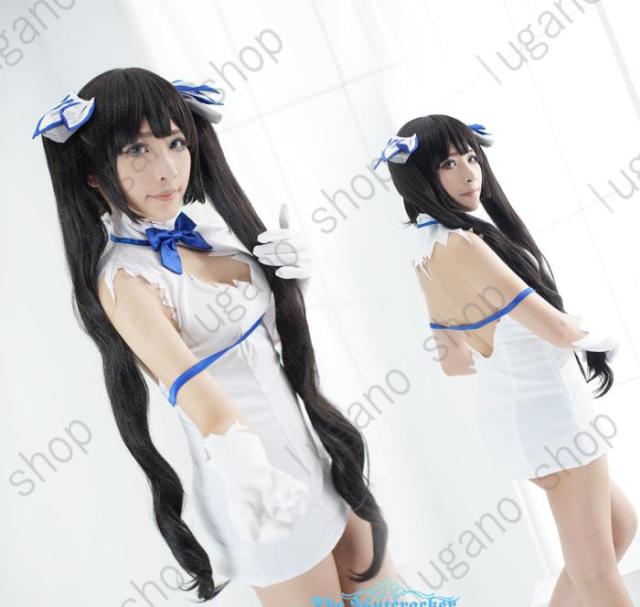 ダンジョンに出会いを求めるのは間違っているだろうか ヘスティア 風 　 コスチューム  コスプレ衣装  完全オーダメイドも対応可能