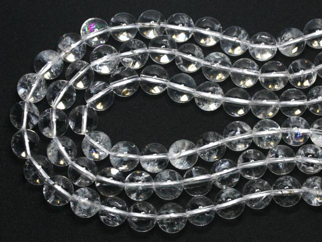 【天然石 丸ビーズ】天然レインボー水晶(アイリスクォーツ) (3A) 12mm (半連 ブレスレット約1本分) パワーストーンの通販はau PAY マーケット - 石流通センター | au ...