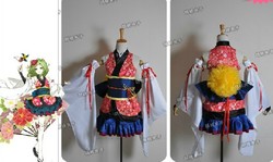 VOCALOID 　ボーカロイド　 GUMI グミ　花ノ舞風 コスプレ衣装 cosplay コスチューム