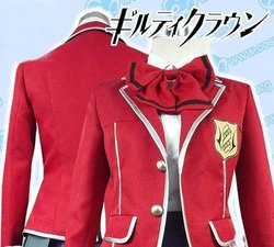 GuiltyCrownギルティクラウンギルティクラウン　楪祈 天王洲第一高校　女子制服　コスプレ衣装 cosplay コスチューム