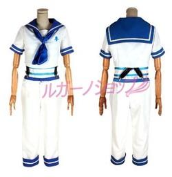 『Free!』（フリー） 七瀬 遙 葉月 渚 松岡 凛 橘 真琴 セーラー服 　コスプレ衣装 cosplay コスチューム