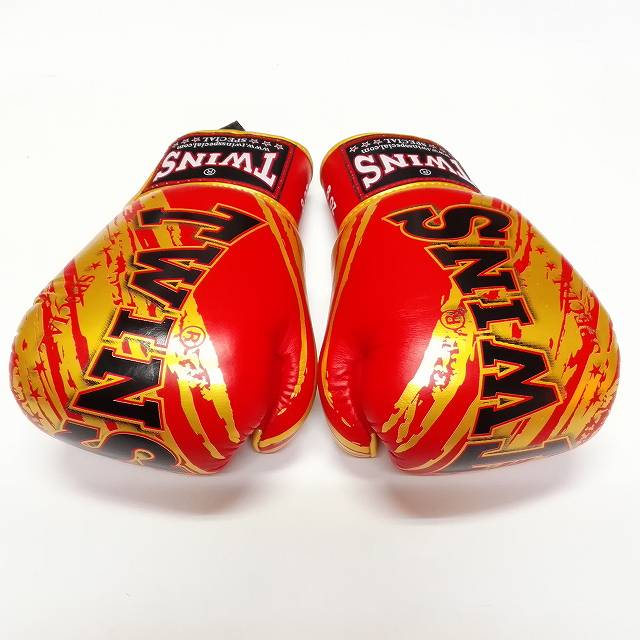 新品 正規 TWINS 本格 ボクシンググローブ TW赤金 /サイズ選択/8/10/12/14/16/大人用/子供用/ムエタイ/本革製/マジックテープ式/通販