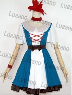 VOCALOID（ボーカロイド）・初音ミク 　からくりピエロver.★風 　 コスプレ衣装 cosplay コスチューム