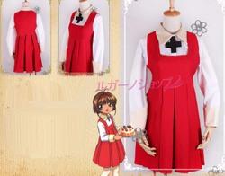 カードキャプターさくら☆木之本桜（きのもと さくら）　日常服　コスプレ衣装 cosplay コスチューム