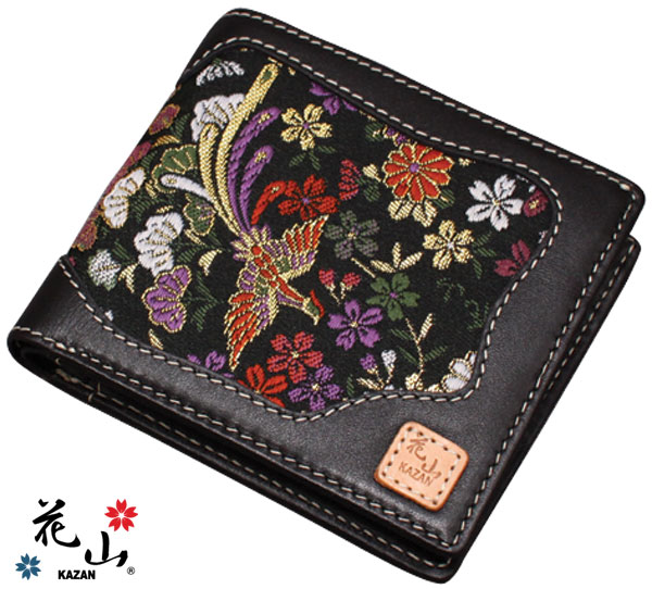 花山 カザン ハーフウォレット WV-10K レザーウォレット 二つ折り財布