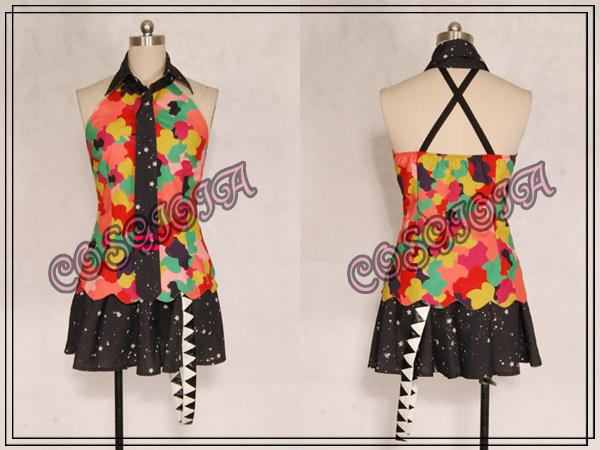 VOCALOID ボーカロイド 初音ミク tell your world 風 コスプレ衣装 コスチューム ハロウィン 週末ヒロイン アニメ クリスマス イベント