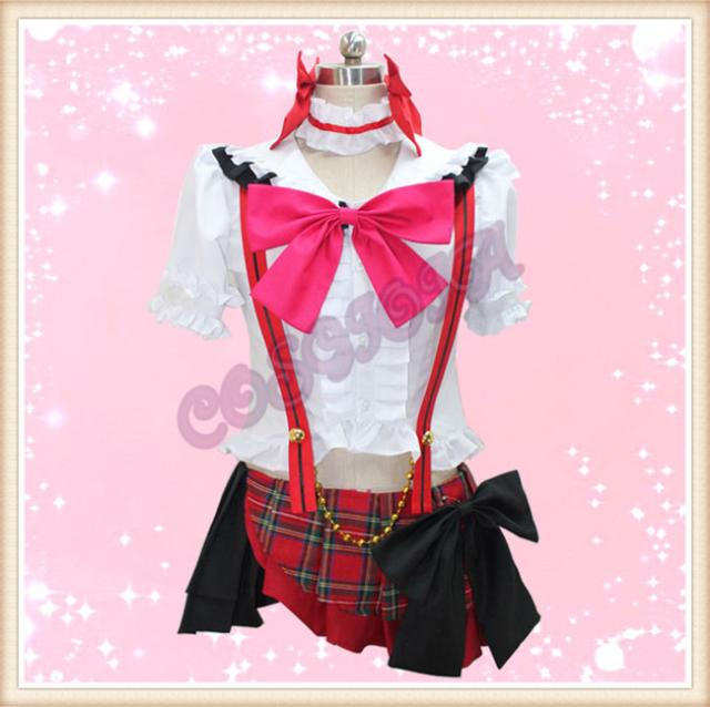 Love Live!ラブライブ! !矢澤 にこ（やざわ にこ） 舞台装 風 コスプレ衣装 コスチューム ハロウィン アニメ クリスマス イベント 変身