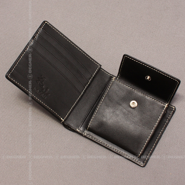 花山 カザン ハーフウォレット WV-10K レザーウォレット 二つ折り財布