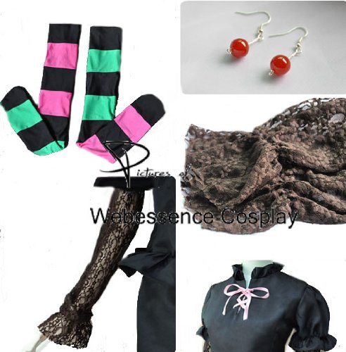 鬼灯の冷徹 レディ・リリス 　風 コスプレ衣装 +ウィッグ　　　完全オーダーメイドも対応可能 鬼灯の冷徹 レディ・リリス 風 コスプレ衣装 +ウィッグ 完全オーダー