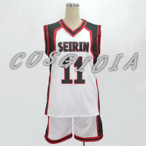 黒子のバスケ 黒子テツヤ 誠凛高校ユニフォーム☆コスプレ衣装(New) 運動服 ハロウィン アニメ イベント クリスマス コスチューム 誕生日