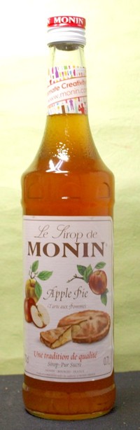 1ケース単位100023516本入  北海道 沖縄 離島除く ヤマト運輸 カクテル・菓子に モナンアップルパイシロップ 700ml瓶6本入