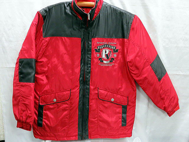 PLEVO　綿入り　ナイロン　ブルゾン