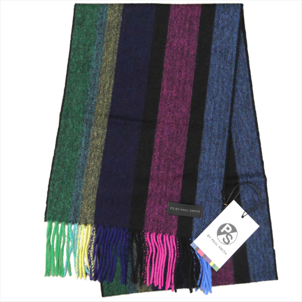 ポールスミス マフラー マルチカラー系 ラムズウール PAIL SMITH ADXA-653D-S990 平行輸入品