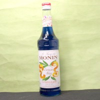 1ケース単位6本入  北海道 沖縄 離島除く ヤマト運輸 カクテル・菓子に  モナンブルーキュラソーシロップ 700ml瓶6本入