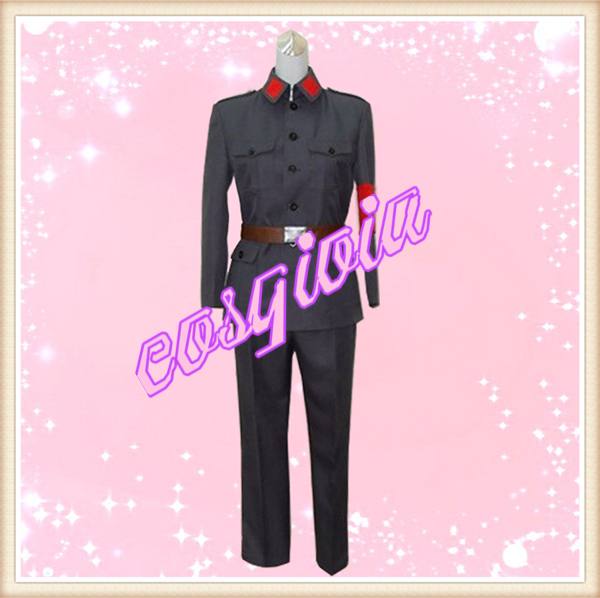 クリスマス 年末年始 ハロウィン 仮装 忘年会 中国軍服 グレー コスプレ衣装 イベント コスチューム  変身 コミケ