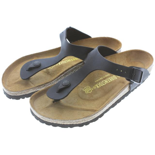 交換送料片道無料 ビルケンシュトック サンダル ギゼ GIZEH ブラック 043691 定番