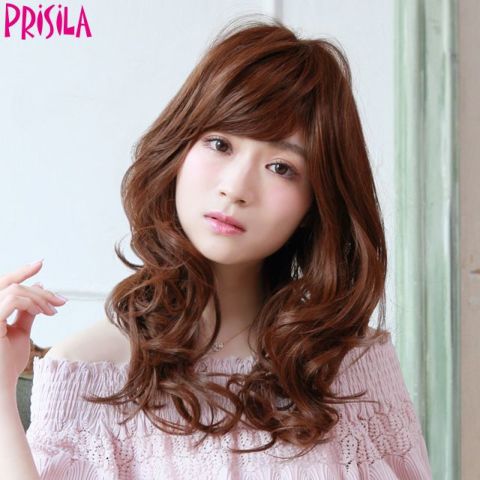 フルウィッグ モアフェミニンカール A-663 耐熱 【PRISILA プリシラ】 (送料無料)ウィッグ ウイッグ