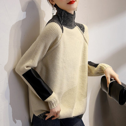 トップス セーター 送料無料 個性 ニット プルオーバー ハイネック タートル 長袖 大人可愛い きれいめ シンプル カジュアル 上品 おしゃれ ガーリー レトロ 主役級 存在感 秋 冬 レディース ママ OL 学生 通勤 通学 お出かけ デート
