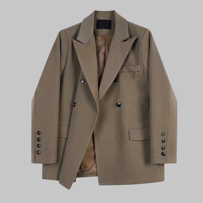 アウター ジャケット 送料無料 個性的 秋 上着 袖あり 襟付き 長袖 前開き かわいい 大人可愛い きれいめ シンプル かっこいい レトロ メンズライク マニッシュ 上品 かっちり おしゃれ 主役級 存在感 レディース OL 学生 ママ 通勤 通学 卒園式 卒業式 謝恩会 無地 ゆる