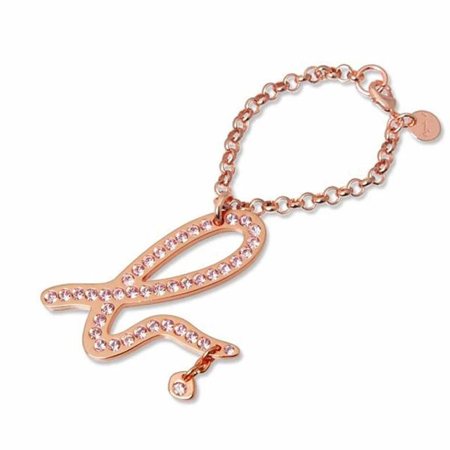 アニエスベー agnes b. アニエスベーボヤージュ agnes b. VOYAGE チャーム バッグチャーム cm-090807-b-08-pg ピンクゴールド+ピンク系