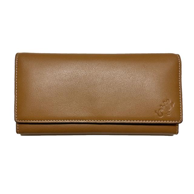 【※アウトレット※】アニエスベー agnes b. アニエスベーボヤージュ長財布 フラップ式財布 かぶせ WA09 NMR-13 BR キャメルブラウン系