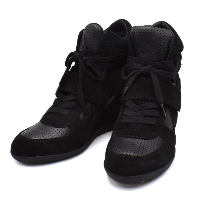 アッシュ ASH スニーカー ブーツ FW14-S-93681-001 BOWIE ボウイ ヒールスニーカー 靴 ブーツ レディース ブラック新品 ブーツ ブランド