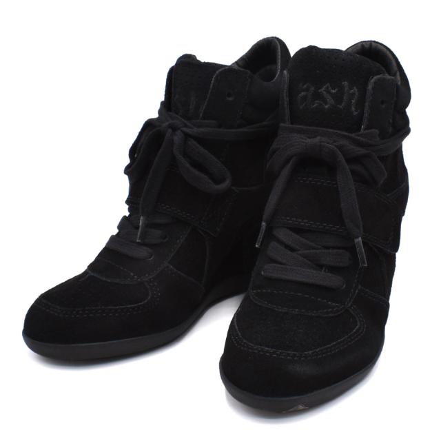 アッシュ ASH スニーカー ブーツ FW14-S-93681-012 BOWIE ボウイ ヒールスニーカー 靴 ブーツ レディース ブラック新品 ブーツ ブランド