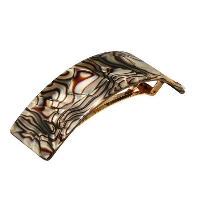 アレクサンドル ドゥ パリ バレッタ AQCH-1743 ONYX ARCH アーチ 9.5cm 髪留め レディース ブ マルチカラー髪どめ 大人かわいい 結婚式