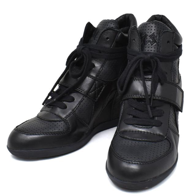 アッシュ ASH スニーカー ブーツ FW14 S 93681 008 BOWIE ボウイ ヒールスニーカー 靴 ブーツ レディース ブラック 黒新品 ブーツ ブラン