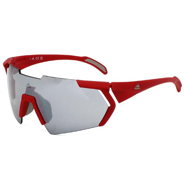 アディダス adidas スポーツサングラス アジアンフィット アイウェア UVカット SP0064/S 66C 00 メンズ レディース ユニセックス 紫外線