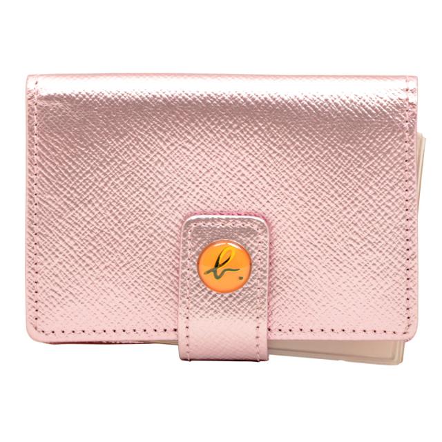 アニエスベー agnes b. アニエスベーボヤージュ agnes b. VOYAGE カードケース スライド式 PW02 NMR-09 3 シャイニーピンク カードケース