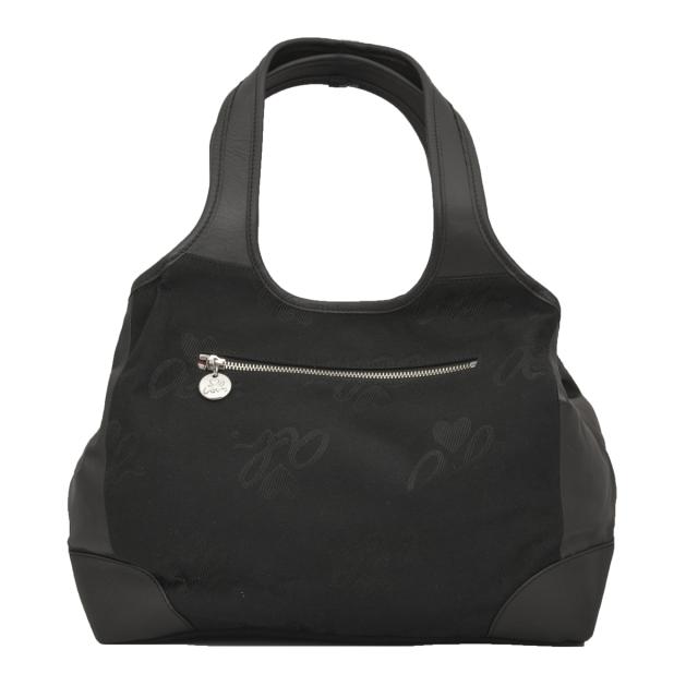 アニエスベー agnes b. アニエスベーボヤージュ agnes b. VOYAGE バッグ トートバッグ 肩掛けバッグ RS02b-IKK-11 abハート ブラック ア