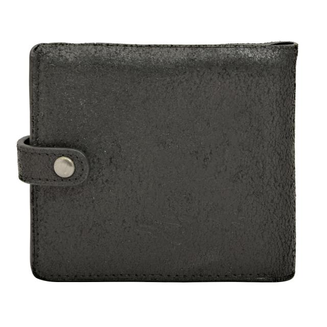 アニエスベー agnes b. アニエスベーボヤージュ agnes b. VOYAGE 小銭入れつき 二つ折り財布 UH04 NMR-01 6 リザード ブラック 財布 本革