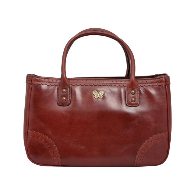 アナスイ ANNA SUI バッグ ハンドバッグ 302070 50 本革 レザー ブラウン  ハンドバッグ 人気 ブランド 使いやすい プレゼント 新品 ハン