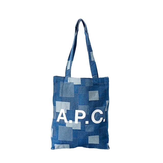 アーペーセー A.P.C. バッグ トートバッグ エコバッグ ブックバッグ M61442 COGWH IAL レディース メンズ WASHED INDIGO ブルー系 トート