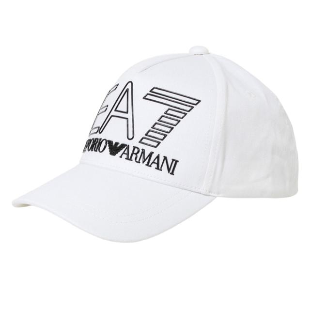 イーエーセブン EA7 エンポリオ アルマーニ EMPORIO ARMANI 帽子 キャップ 274991 2R102 00010 ベースボールキャップ WHITE ホワイトブラ