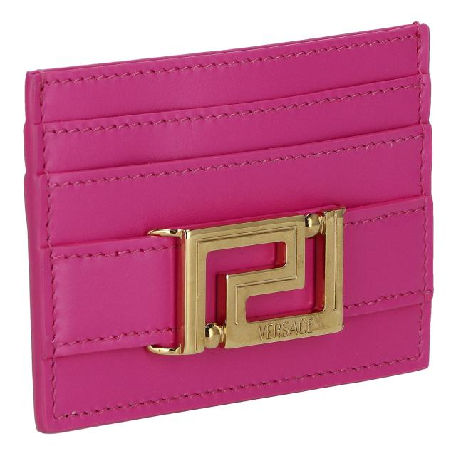 ヴェルサーチェ Versace カードケース 名刺入れ 1007218 1A05134 1PK3V ピンク系 カードケース ブランド おしゃれ 人気 プレゼント 新品