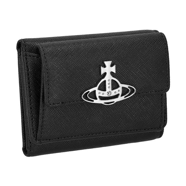 ヴィヴィアンウエストウッド Vivienne Westwood 財布 三つ折り財布 折りたたみ財布 小銭入れ付き 5115002UW L001N N401 ミニ財布 使いや