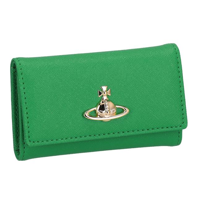 ヴィヴィアンウエストウッド Vivienne Westwood キーケース キーリング 4連キーケース 51020015U M401 SAFFBIOGRN レディース メンズ キ